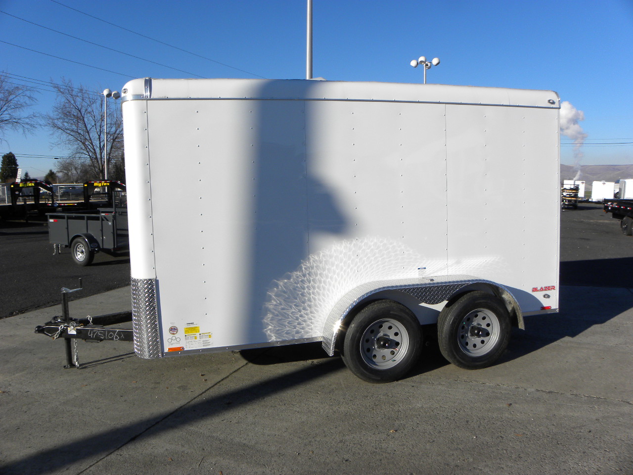 2019 Cargo Mate 6’x 12′ Enclosed Trailer – Gateway Materials & Trailers