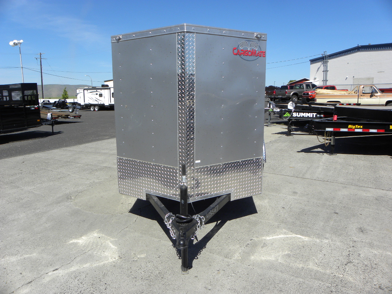 2019 Cargo Mate 5’x 8′ Enclosed Trailer E-Series – Gateway Materials ...