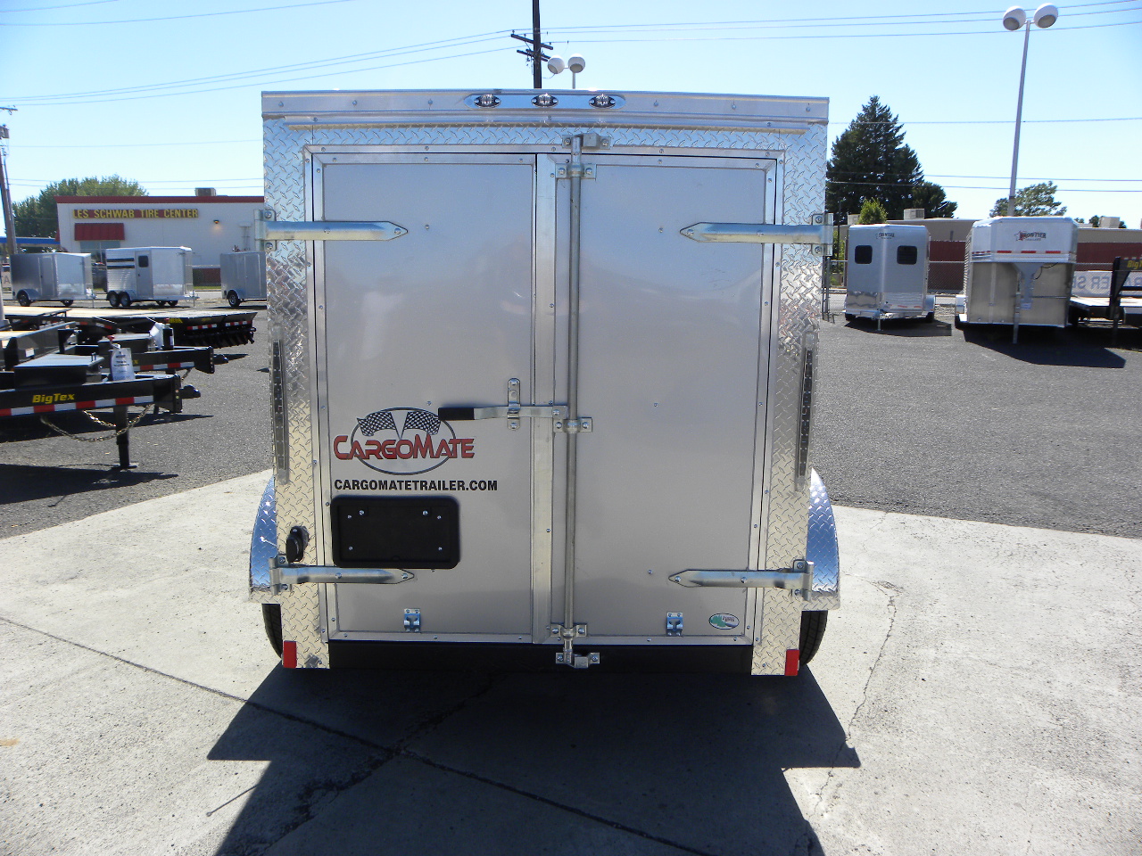 2019 Cargo Mate 5’x 8′ Enclosed Trailer E-Series – Gateway Materials ...