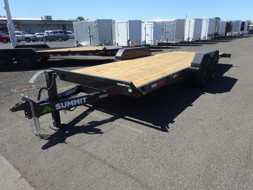 2026 Summit 7’x20′ Cascade Full Deck Tilt *** FULL REAR APPROACH RAMP ...