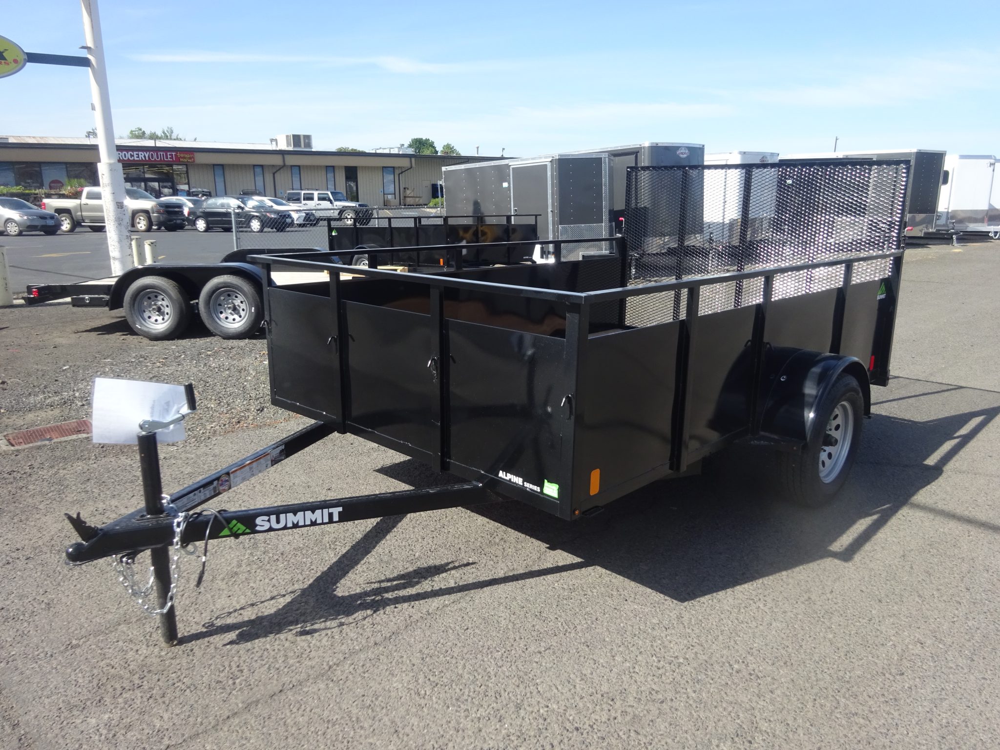 2025 Summit 6.5’x10′ Alpine Utility Trailer *** 48″ RAMP GATE ...