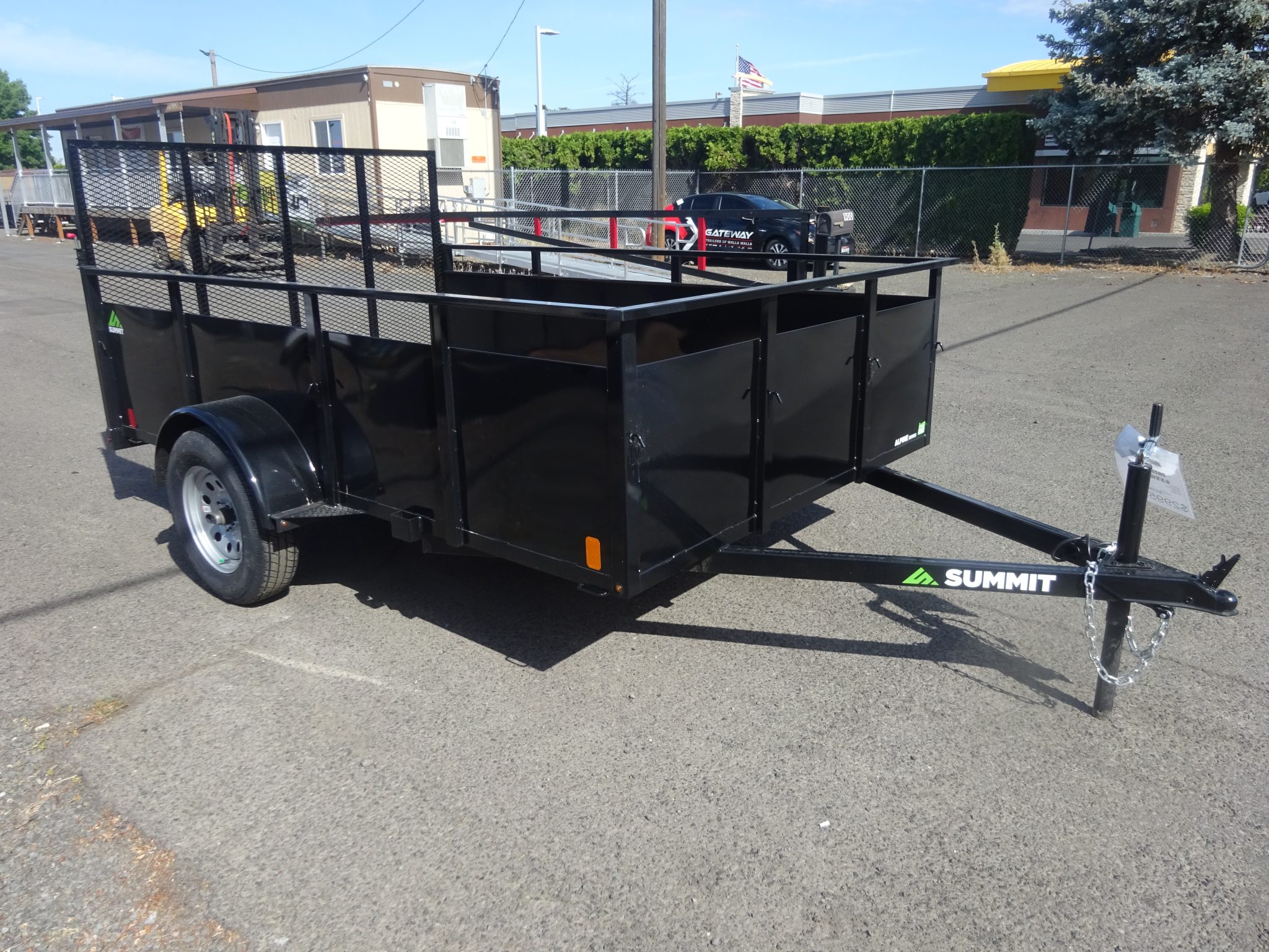 2025 Summit 6.5’x10′ Alpine Utility Trailer *** 48″ RAMP GATE ...