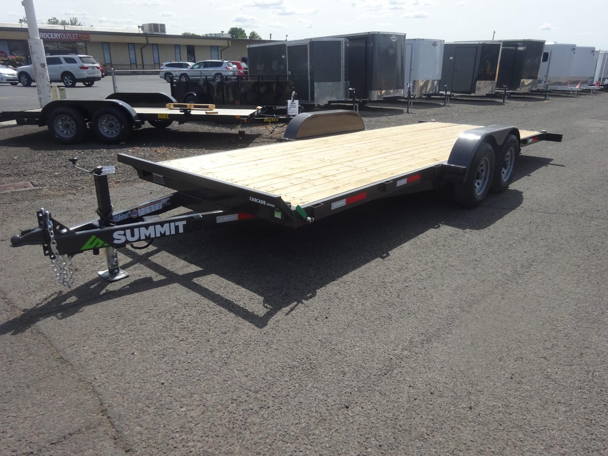2026 Summit 7’x20′ Cascade Tilt Trailer *** FULL WEDGE APPROACH RAMP ...