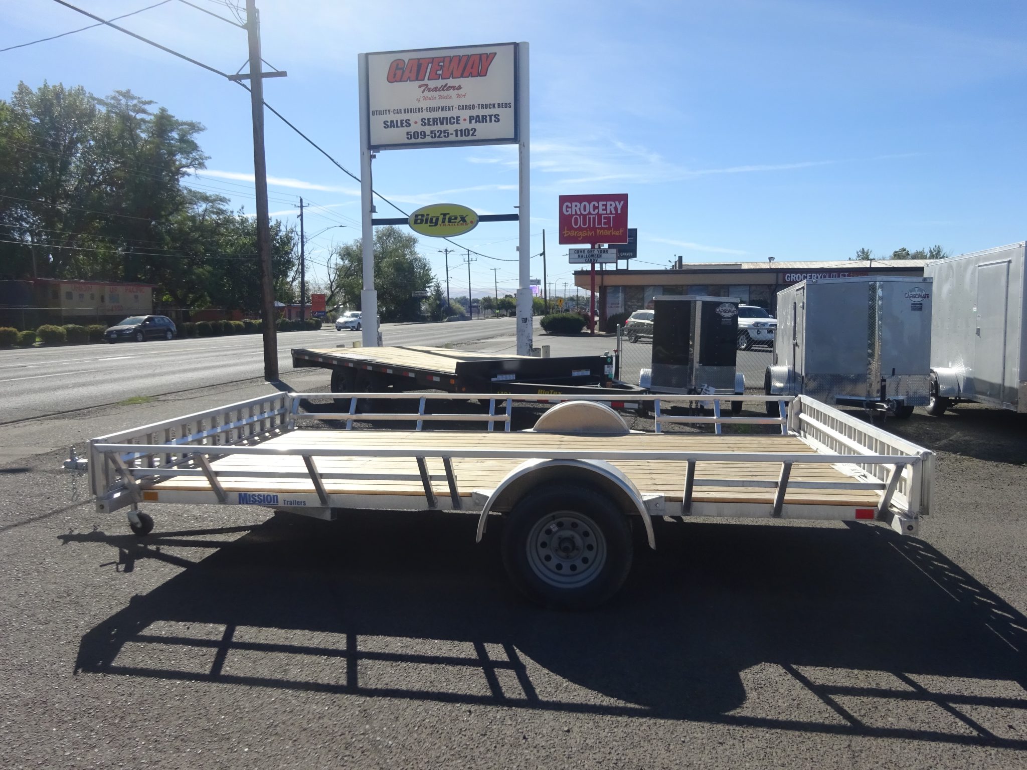 2026 Mission 83″x14′ Utility Trailer *** ALL ALUMINUM FRAME ...