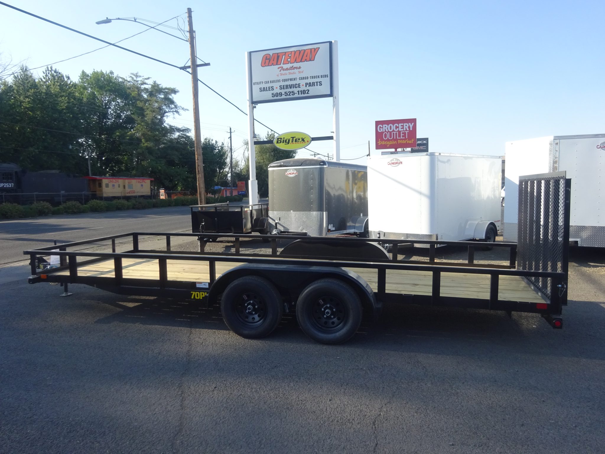 2026 Big Tex 83″x20′ 70PI Utility Trailer *** 48″ DROP DOWN RAMP ...