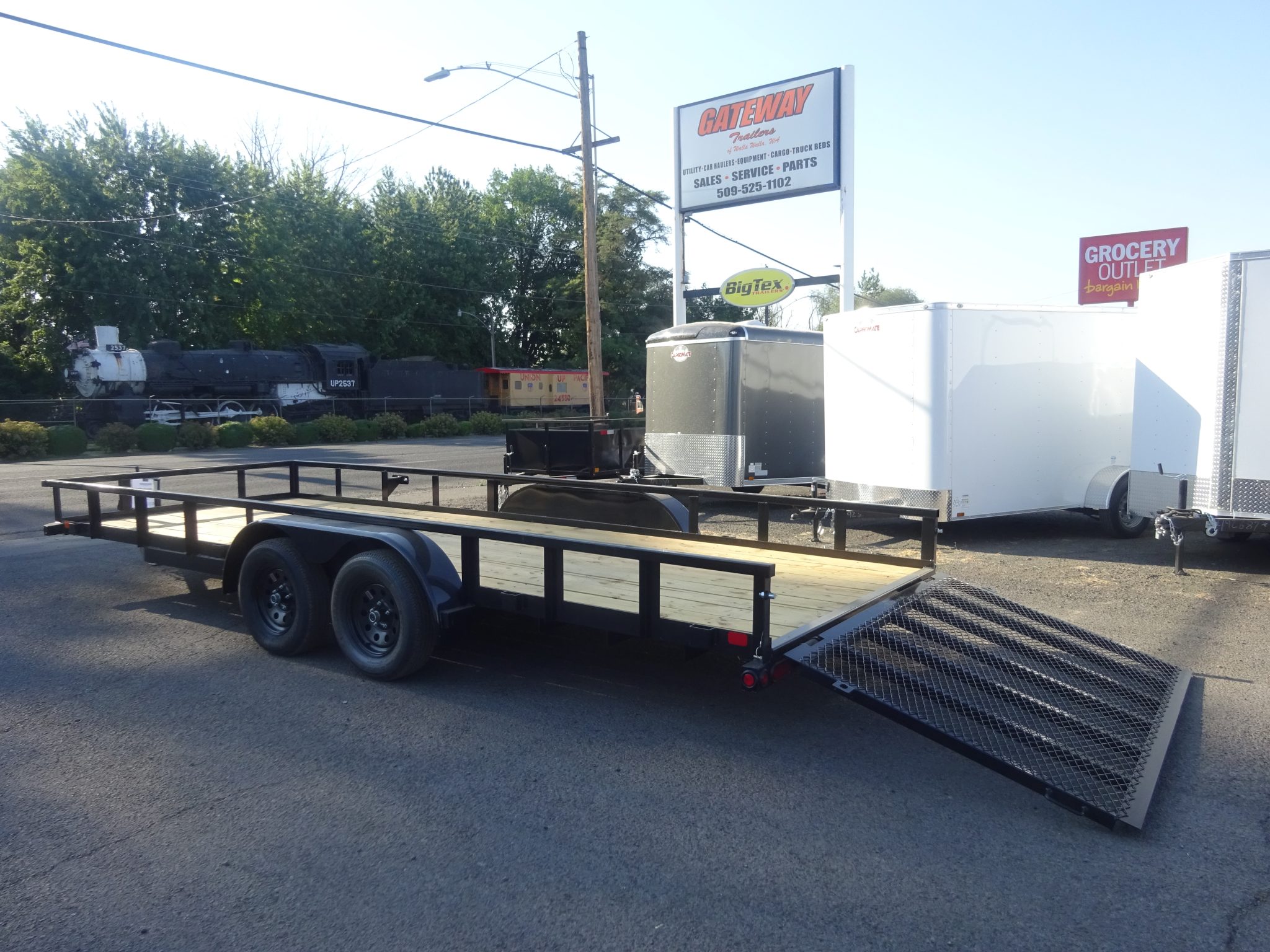 2026 Big Tex 83″x20′ 70PI Utility Trailer *** 48″ DROP DOWN RAMP ...