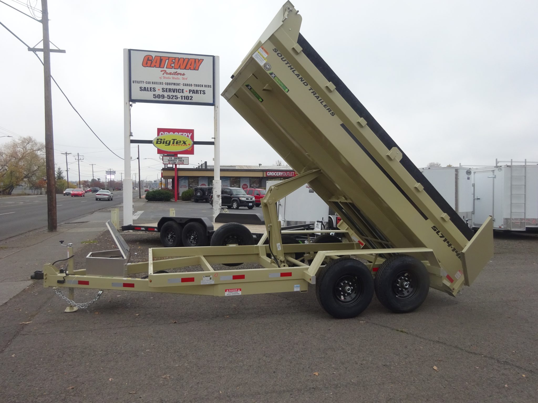 2026 Southland 7’x14′ SL Dump Trailer *** TARP, RAMPS, SPARE INCLUDED ...